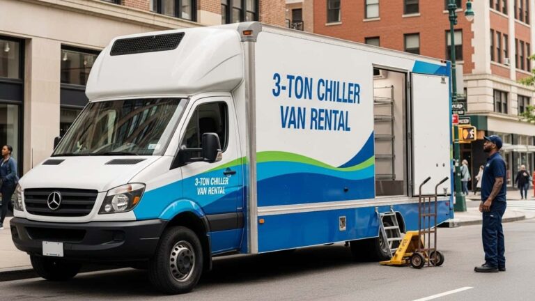 3-Ton Chiller Van Rental